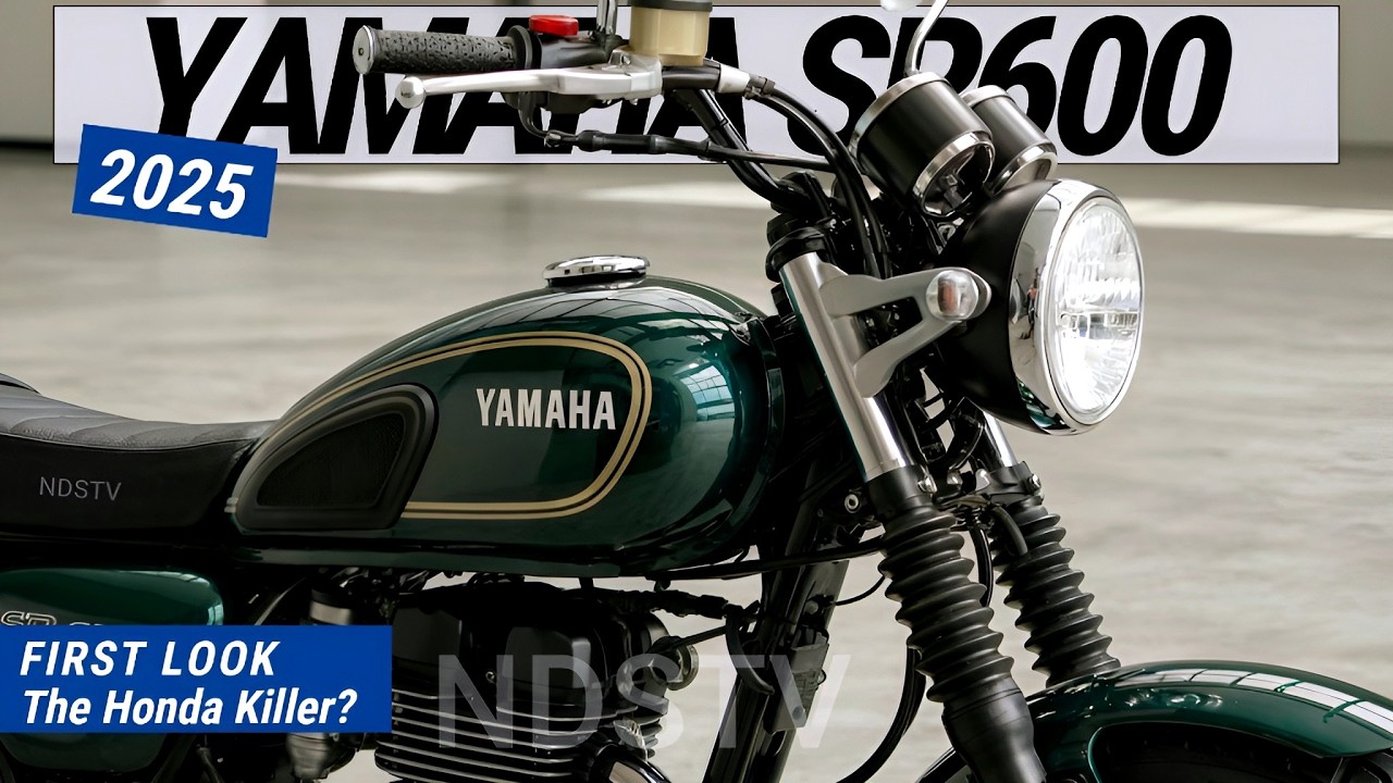 FIRST LOOK: Yamaha's SHOCKING 2025 SR600 - The Honda Killer? - YouTube
