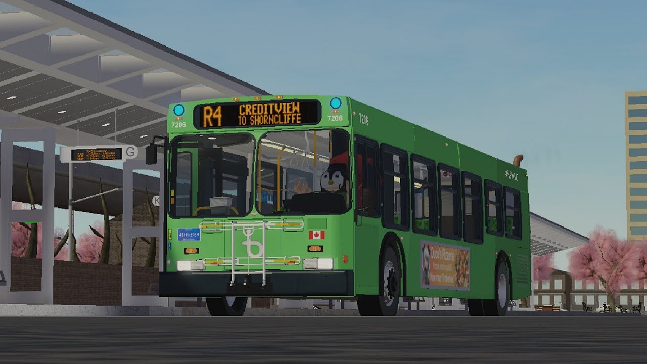 Baritone Regional Transit (BRT) - New Flyer D40LF 7206 on R4 Creditview ...