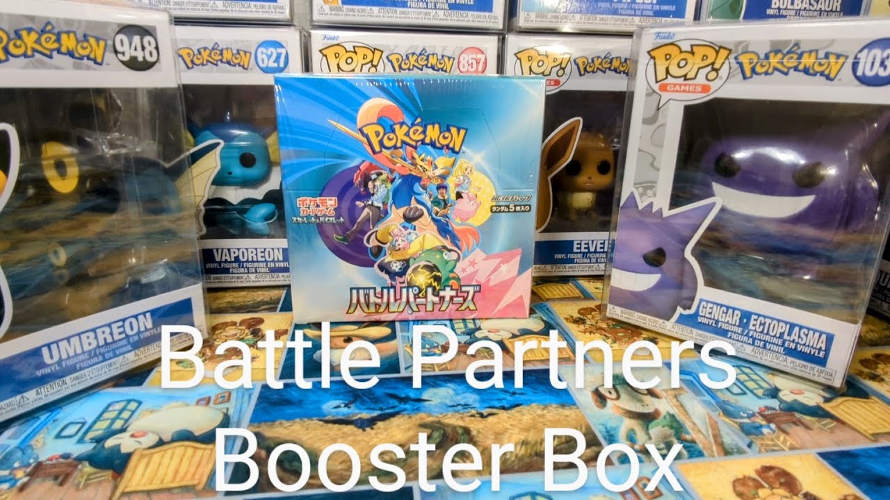 Battle Partners Booster Box W/ Iono Promo - YouTube