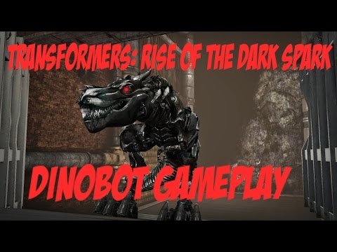 TRANSFORMERS: Rise of the Dark Spark - Dinobot Gameplay!