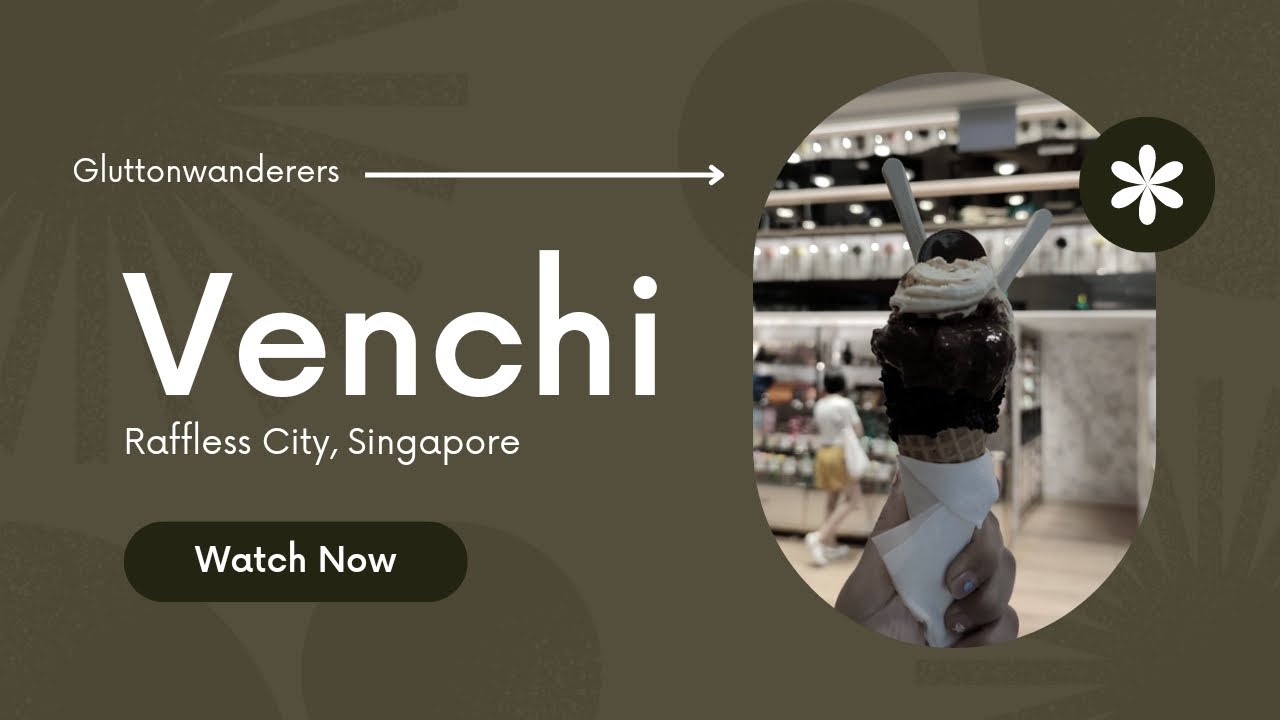 Venchi Raffled City singapore, Rasanya mewah - YouTube