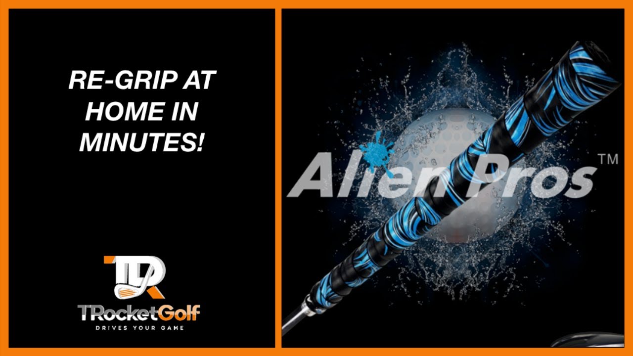 Alien Pros designer range of DIY replacement Golf Grips now available ...