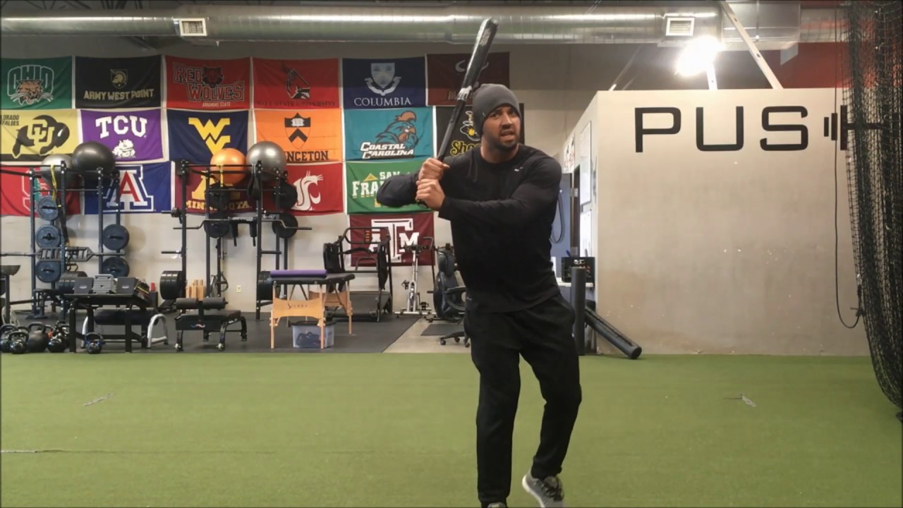 Front Side Mechanics in the Baseball Swing - YouTube