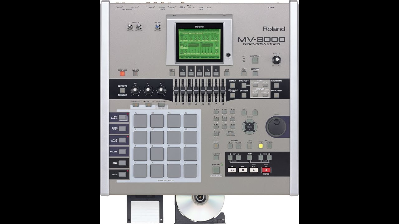My thoughts on the Roland MV8000 - YouTube