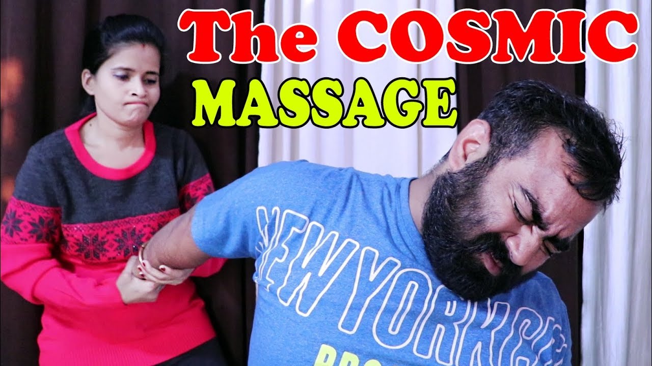 Quick Head massage to release body strees by The Cosmic lady barber ...