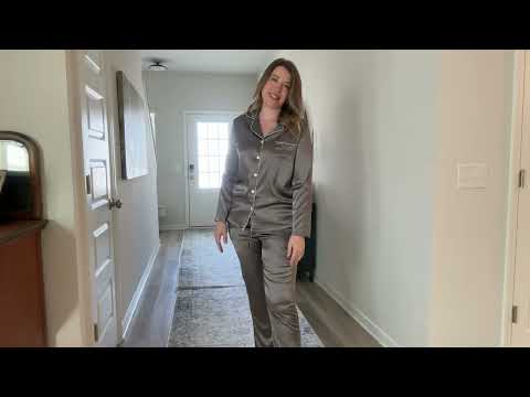 Soft and Silky Satin Pajama Set - Real Fit Review