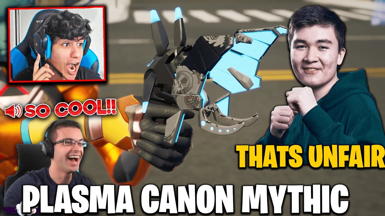Streamers React To Plasma Cannon Weapon In Fortnite 17.21 Update - YouTube
