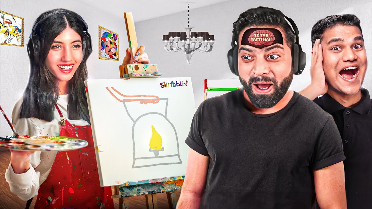 FUNNIEST SKRIBBL GAME WITH FRIENDS - YouTube