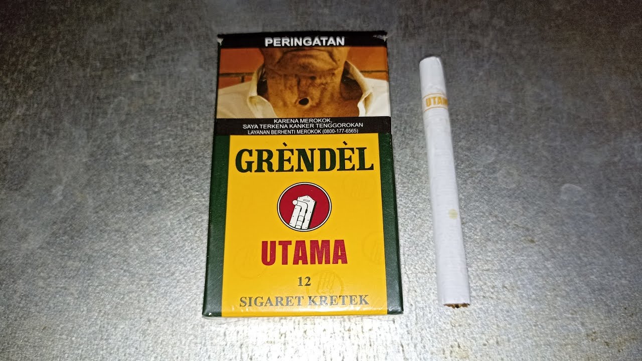 REVIEW ROKOK GRENDEL UTAMA | Rokok Kretek Sedep Mantep - YouTube