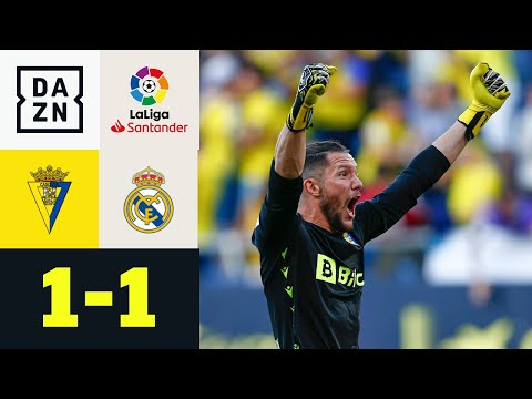 Drama im Abstiegskampf! Cadiz sichert sich wichtigen Punkt: Cadiz - Real Madrid 1:1 | LaLiga | DAZN