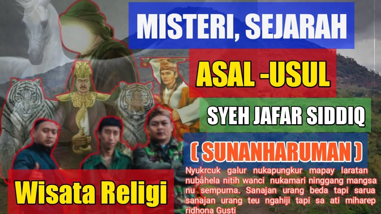 Misteri, Sejarah Asal-usul Syeh jafar siddiq ( Sunan Haruman ) - YouTube