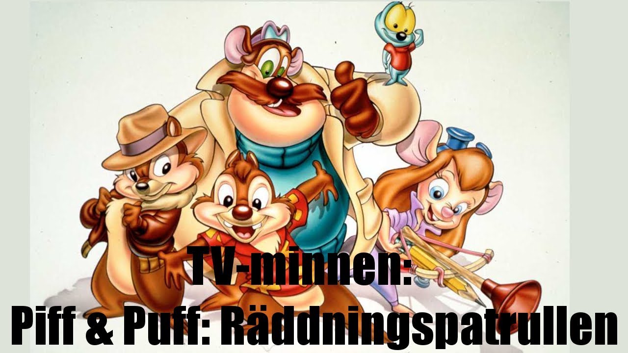 TV-minnen: Piff & Puff: Räddningspatrullen - YouTube