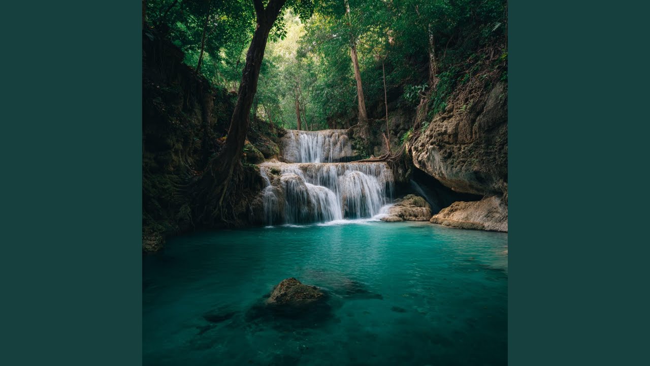Gentle Waterfall Sounds for Calming and Relaxing and Insomnia - YouTube