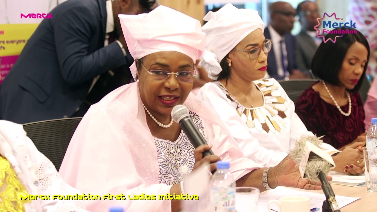 First Lady of Niger H.E. AÏSSATA ISSOUFOU MAHAMADOU at Merck Foundation ...