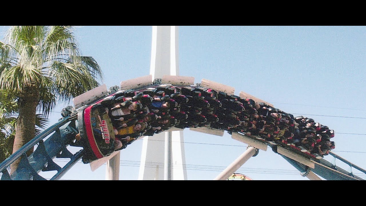 Speed - The Ride (Off-Ride Footage) - Nascar Café Sahara Casino Las ...