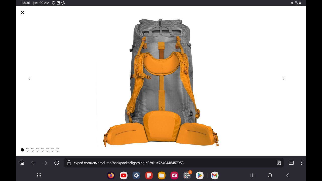 Exped Lightning 60L - YouTube