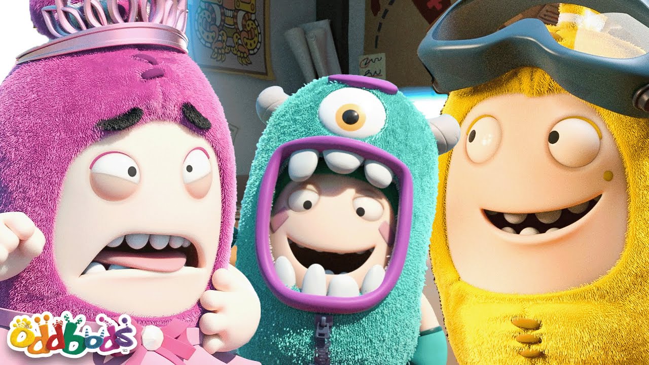 Bumble Bubbles | BEST OF NEWT 💗 | ODDBODS | Funny Cartoons for Kids ...