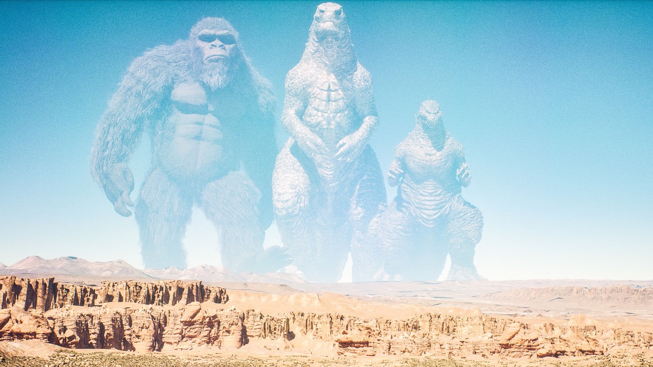 Colossal Monsters Join Forces to Battle Evil! caught on Drone Footage ...