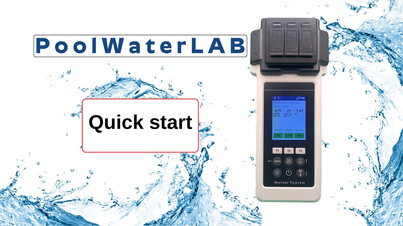 PoolWaterLAB - How to fully utilize - Ultimate Pool Water Tester - YouTube