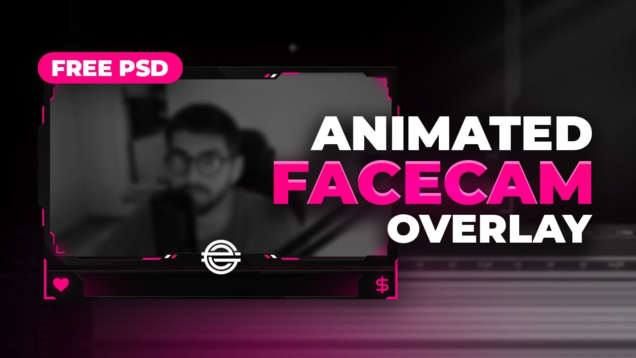 Animated Facecam Overlay Tutorial (FREE PSD+AEP) - YouTube