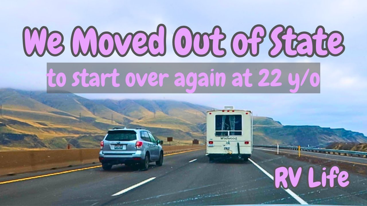 We Moved Out of State With our Camper - YouTube