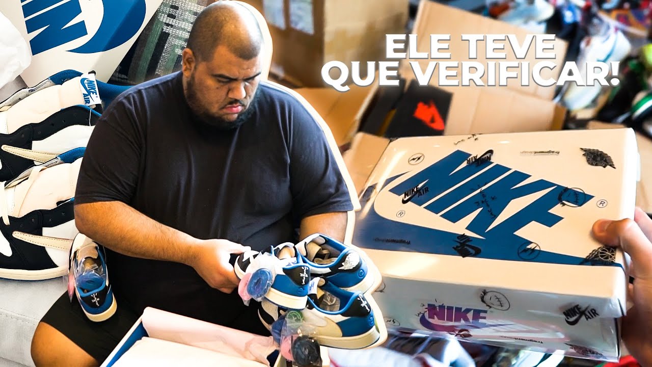 LEVEI MEU JORDAN 1 TRAVIS FRAGMENT PRA LEGENDS VERIFICAR. ROUBARAM A ...