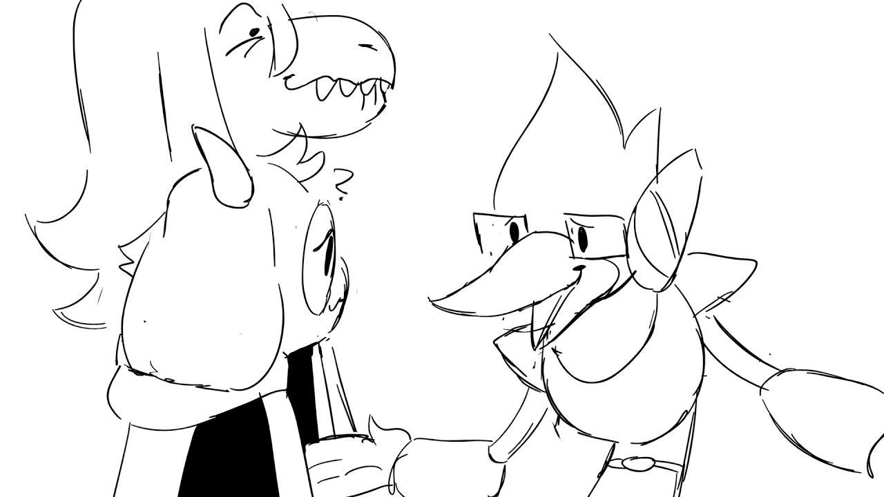 Berdly is a Gamer (Animatic) - YouTube