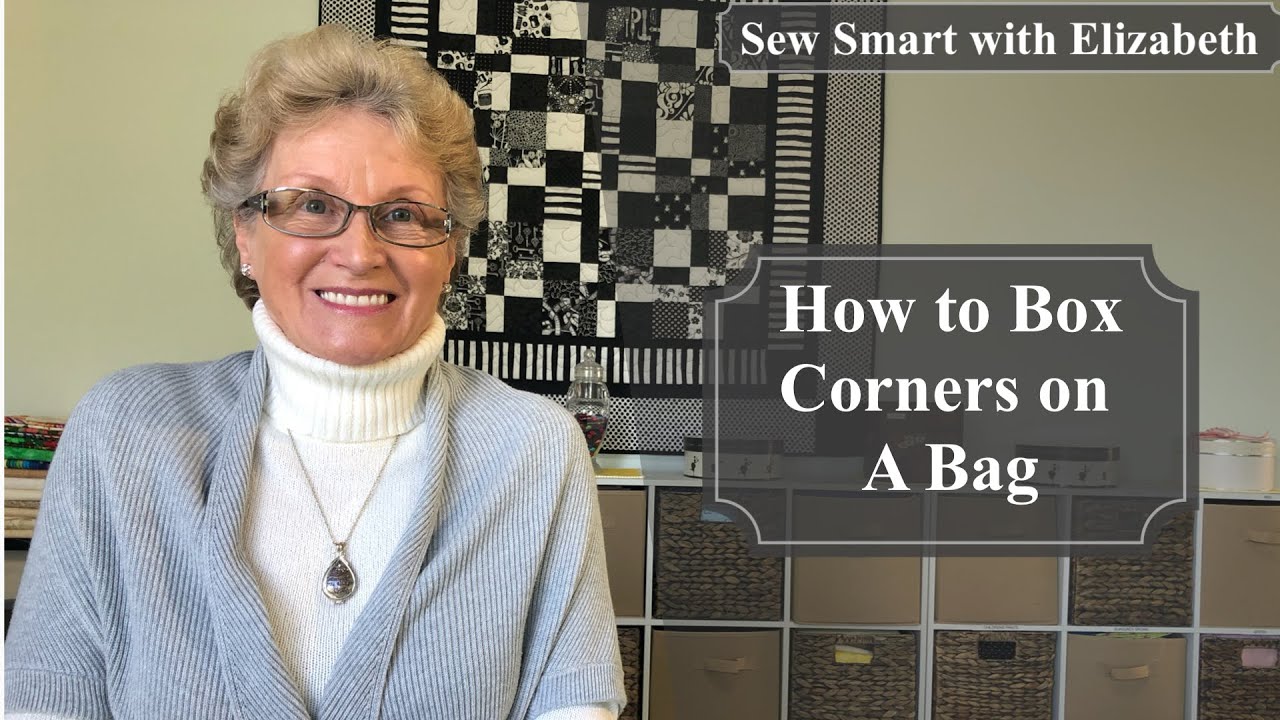 How to Box Corners on a Bag (Handy Hint 14) - YouTube