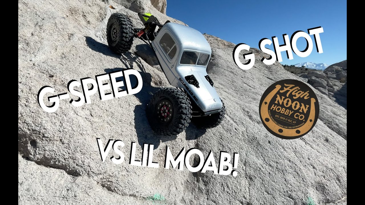 The G Speed G-Shot Takes On Little Moab! [RC Comp Crawler Class 2 10 ...
