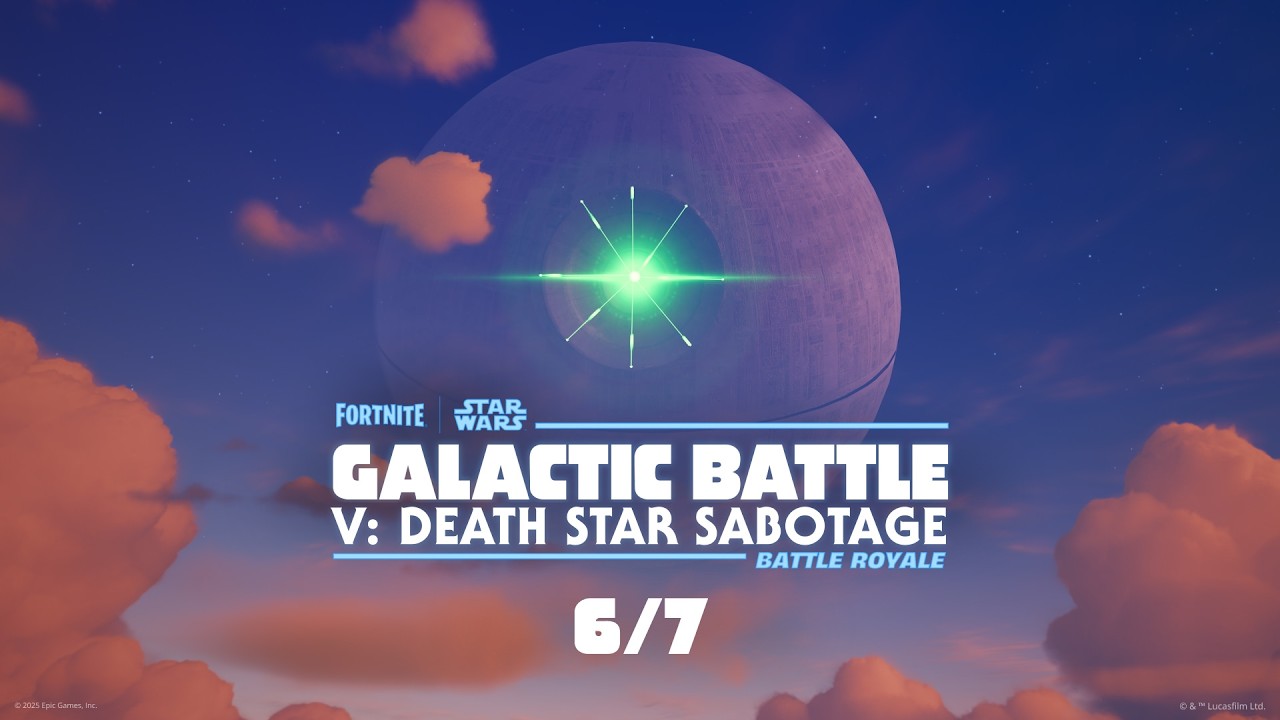 The Final Showdown: Death Star Sabotage | Fortnite Galactic Battle ...