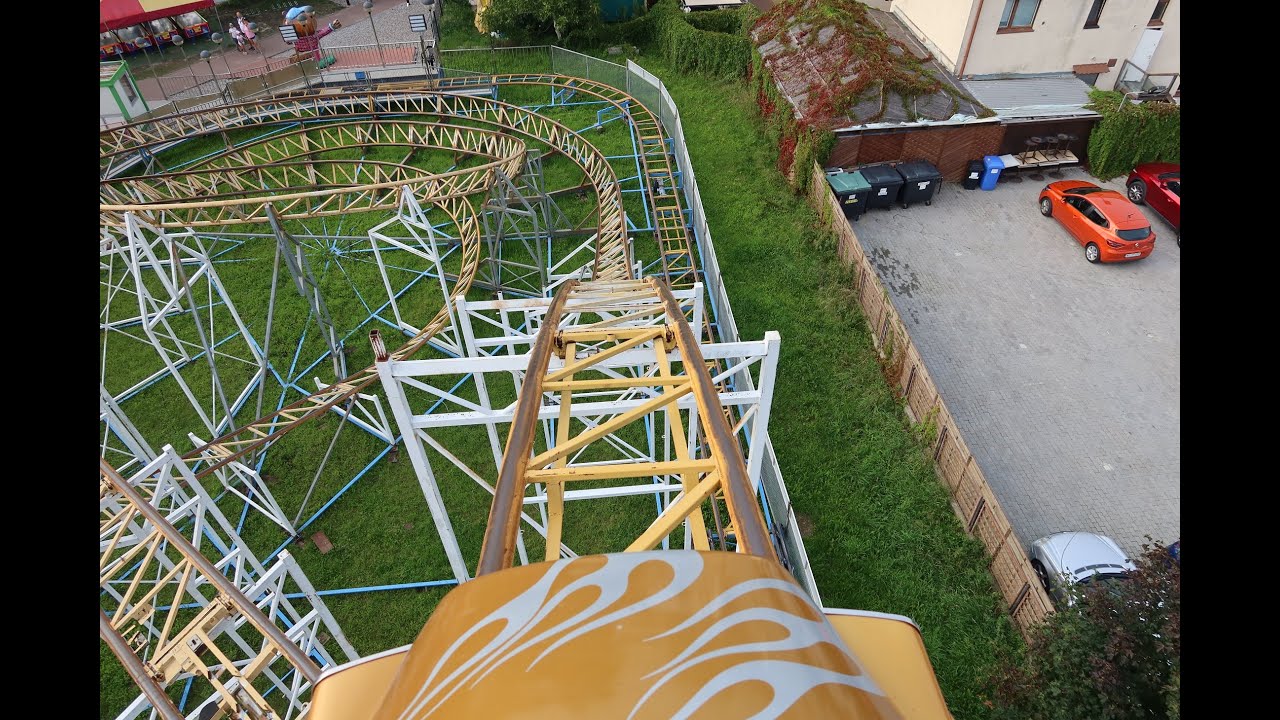 Jet Star 3 @ Lunapark Robland, Poland - onride POV - YouTube