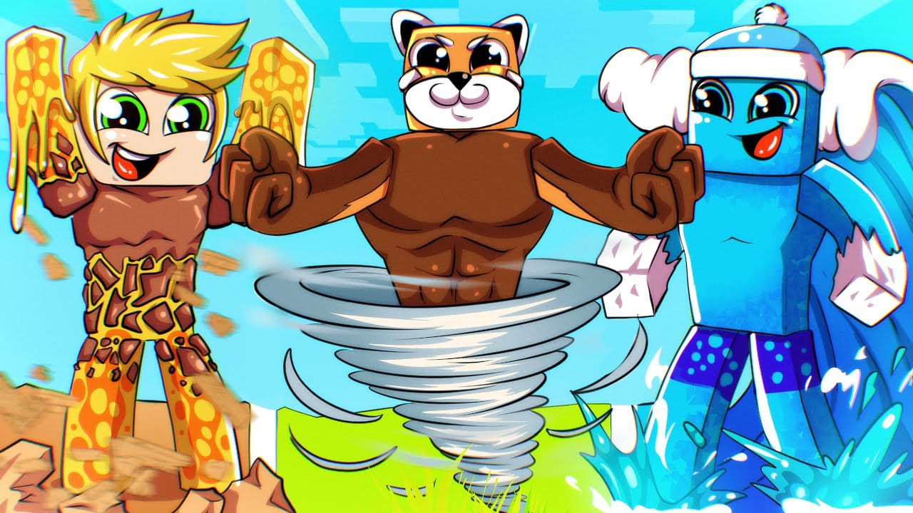 PODEMOS CRIAR PODERES ELEMENTAIS SECRETOS NO MINECRAFT - YouTube