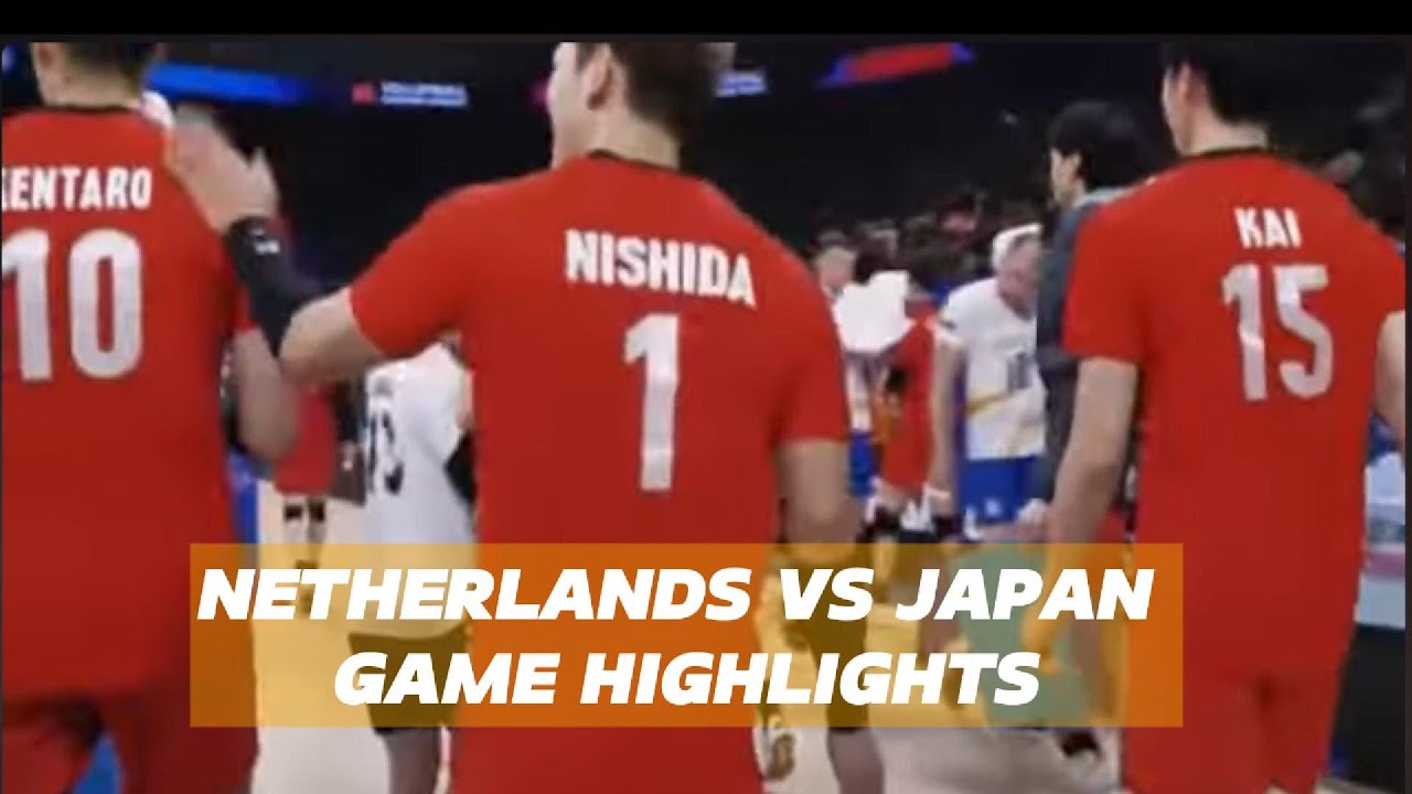 Highlights : Netherlands vs Japan Game Men's VNL 2024 | Volleyball ...