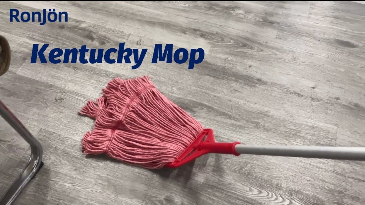 Cotton Mop Head / Cotton Wide-band Mop/ Kentucky Mop | Ronjon Mop - YouTube