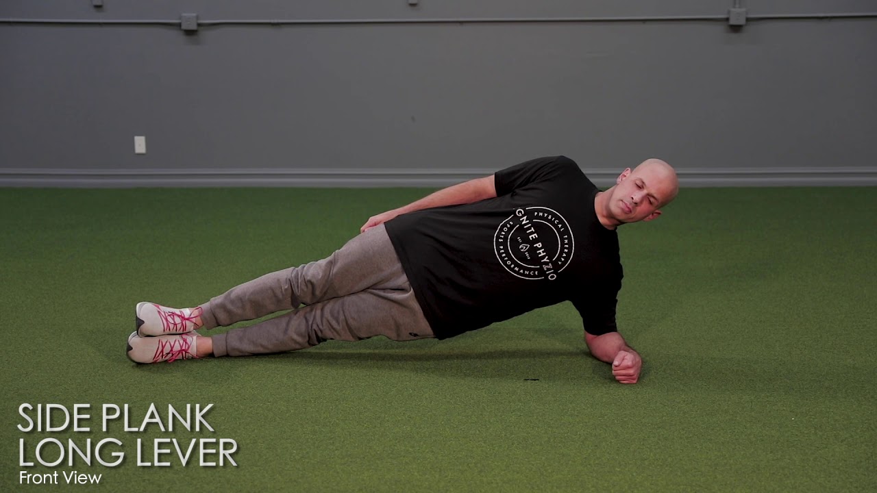 SIDE PLANK LONG LEVER - YouTube