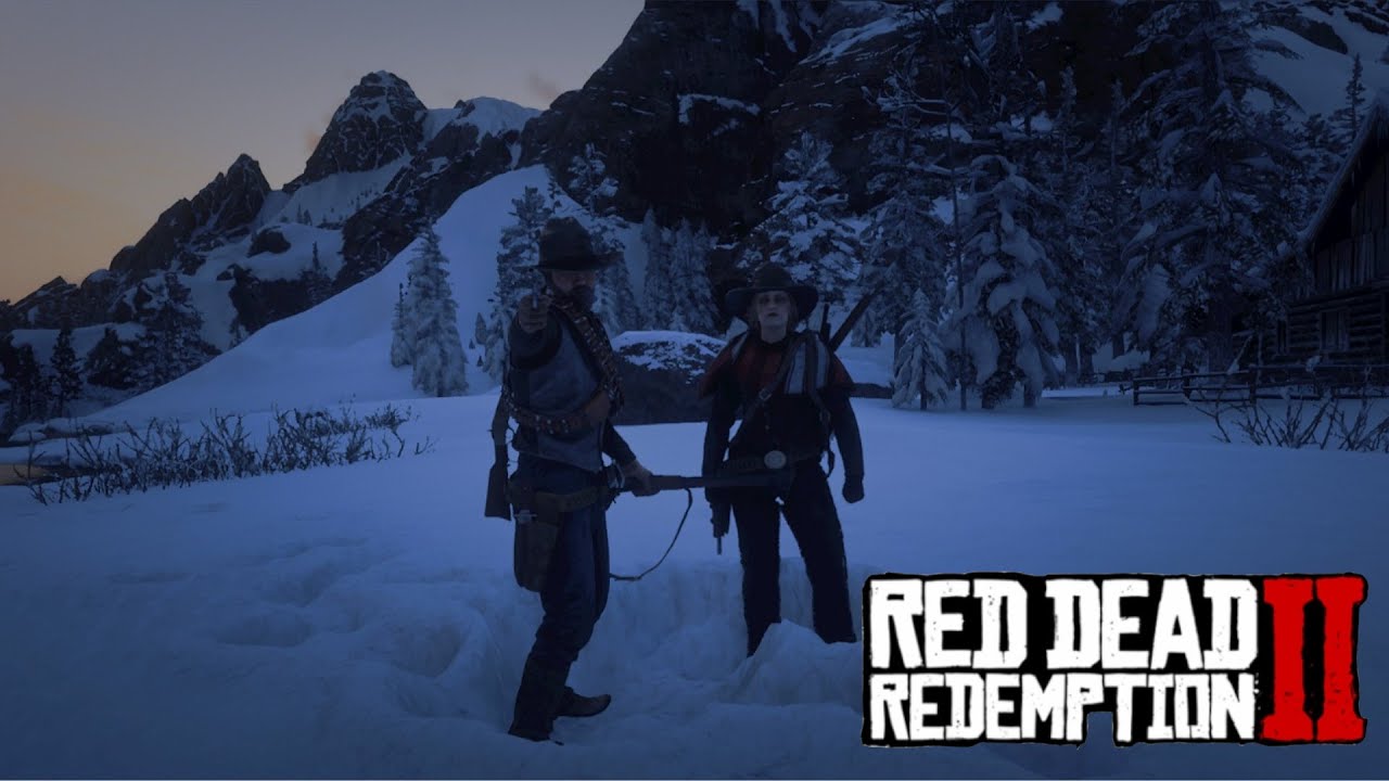 Bounty hunting RDR 2 Online - YouTube