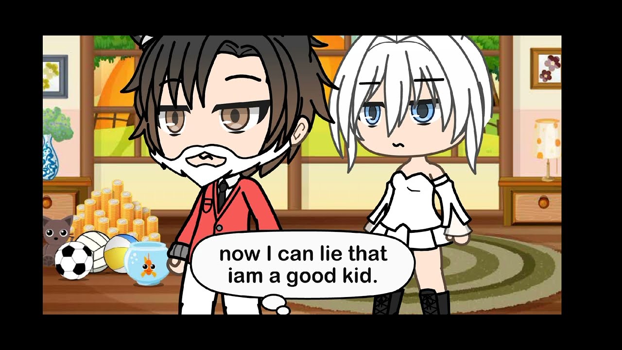 evil santa (gacha club) mipily gacha life 💕 - YouTube