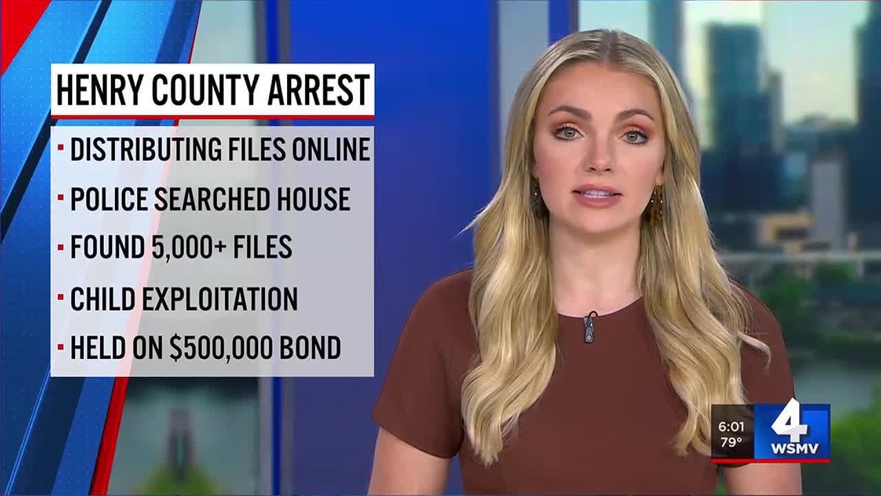 Henry Co. man arrested on child exploitation charges - YouTube
