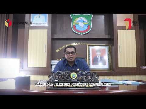 UCAPAN HUT BAWASLU KE-17 KETUA DPRD PANGKEP