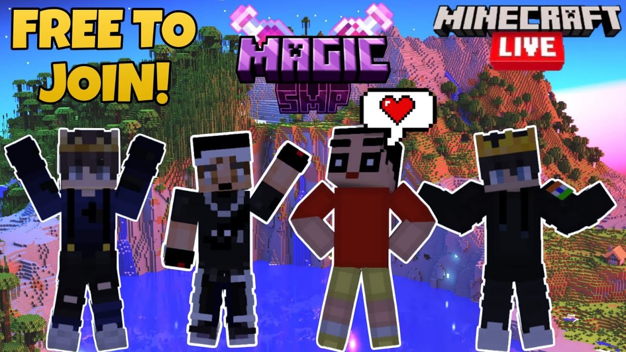 LET'S PLAY IN MAGIC LIFESTEAL | DAY #1 | MINECRAFT LIVE 🔴 | AYUSH GAMER ...