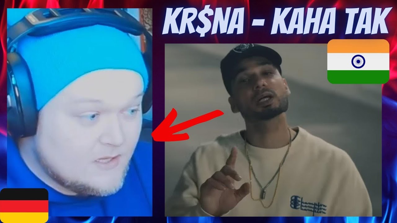 🇮🇳 Kr$na - Kaha Tak | GERMAN Rapper reacts - YouTube