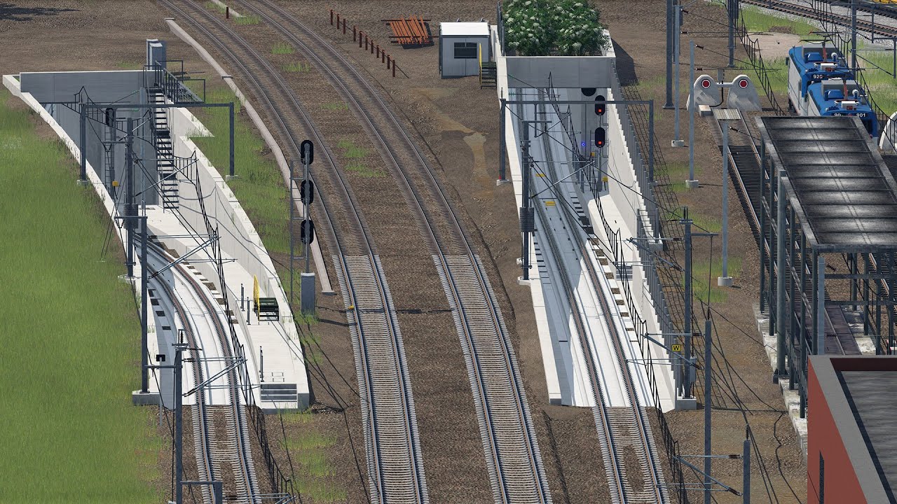 Transport Fever 2 | Cross Border Rail Infrastructure - YouTube