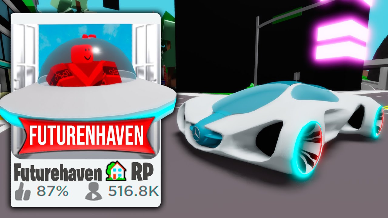 Eu Criei o Brookhaven do Futuro (FutureHaven) - YouTube