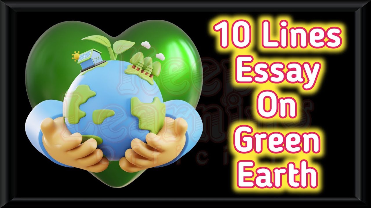 10 lines on Go Green in English || Keep Learning Official. #gogreen ...