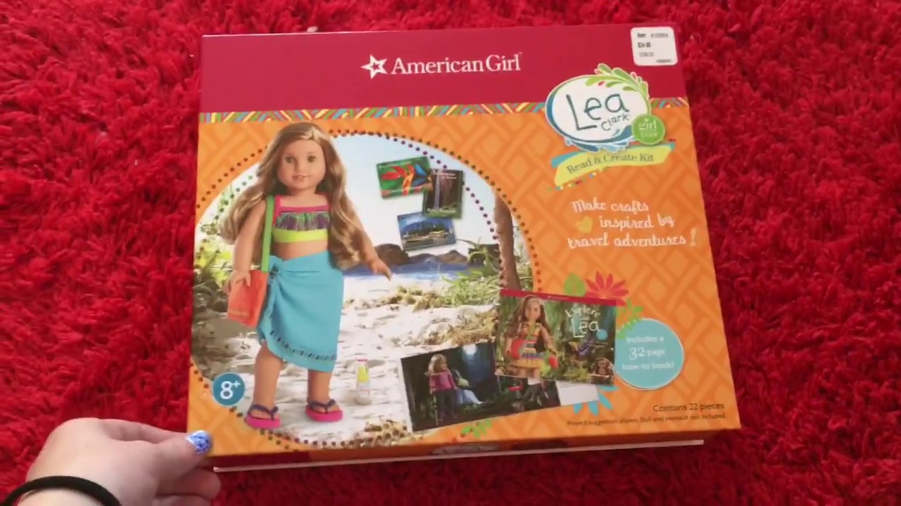 Opening The Lea Clark Craft Kit - YouTube