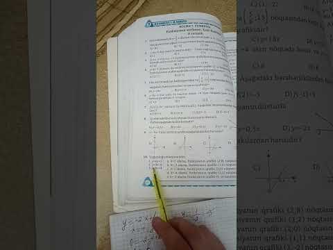 7 ci sinif Namazov qiymətləndirmə Funksiya