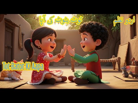 Tot Batot Ki Aapa | Pakistani Nursery Rhyme | ٹوٹ ٹوٹ کی آپا | Fun Urdu Poem for Kids