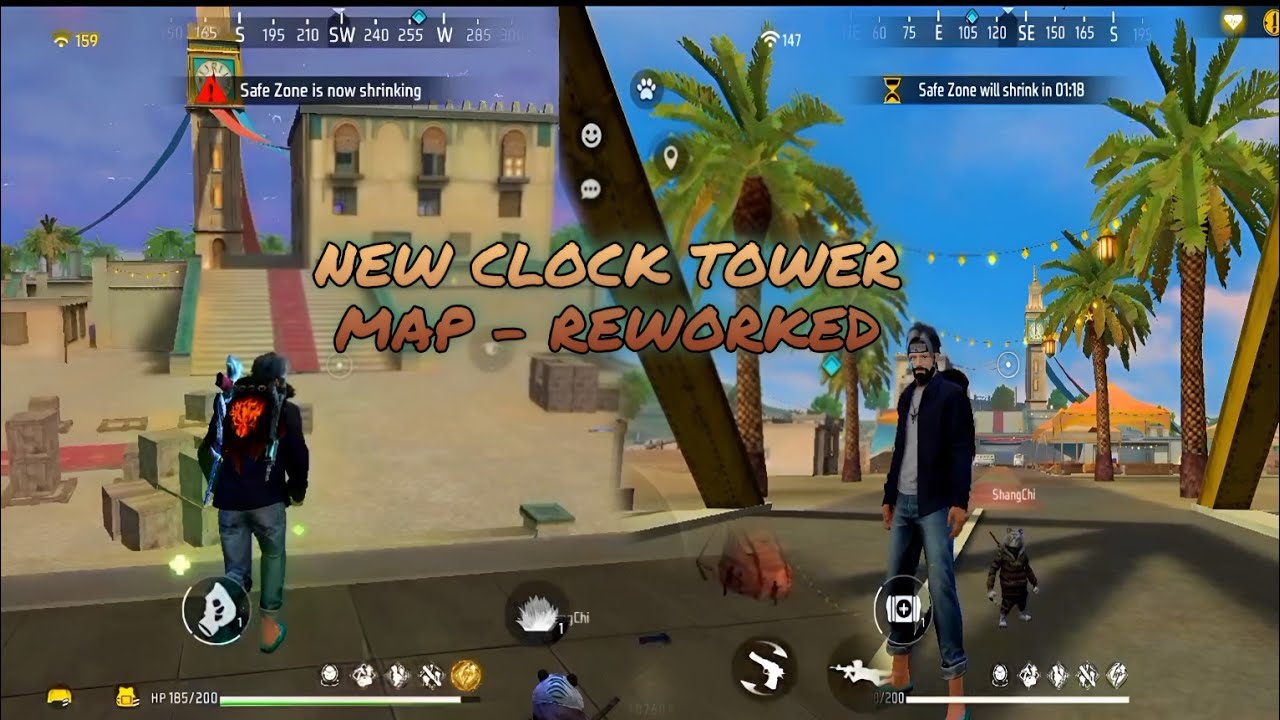 NEW CLOCK TOWER MAP - RAMADAN 2025 BERMUDA SAND MAP - FF OB48 Update ...