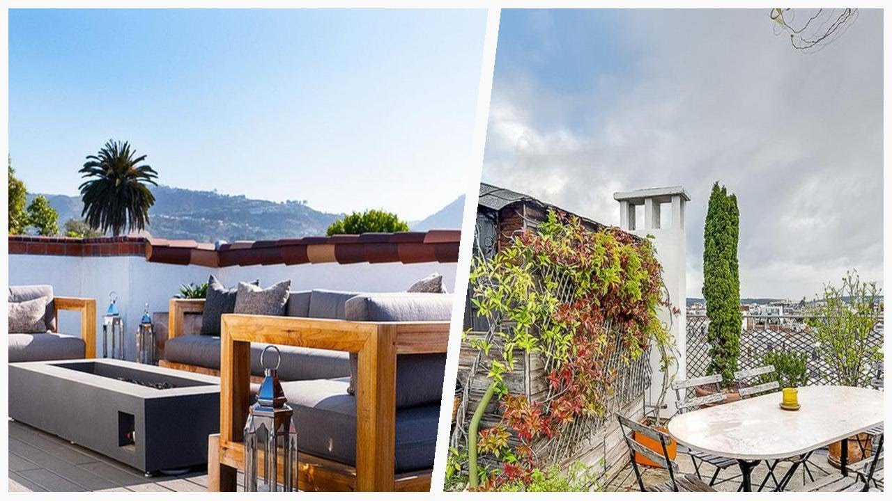 75 Mediterranean Rooftop Deck Design Ideas You'll Love 😊 - YouTube