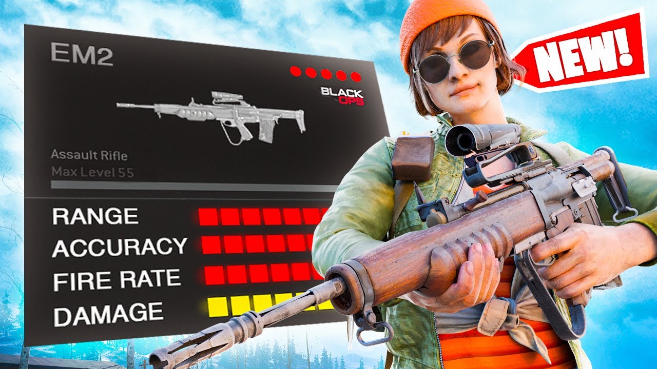 the NEW EM2 Is Overpowered In Warzone?!?! (Best EM2 Class Setup Warzone ...